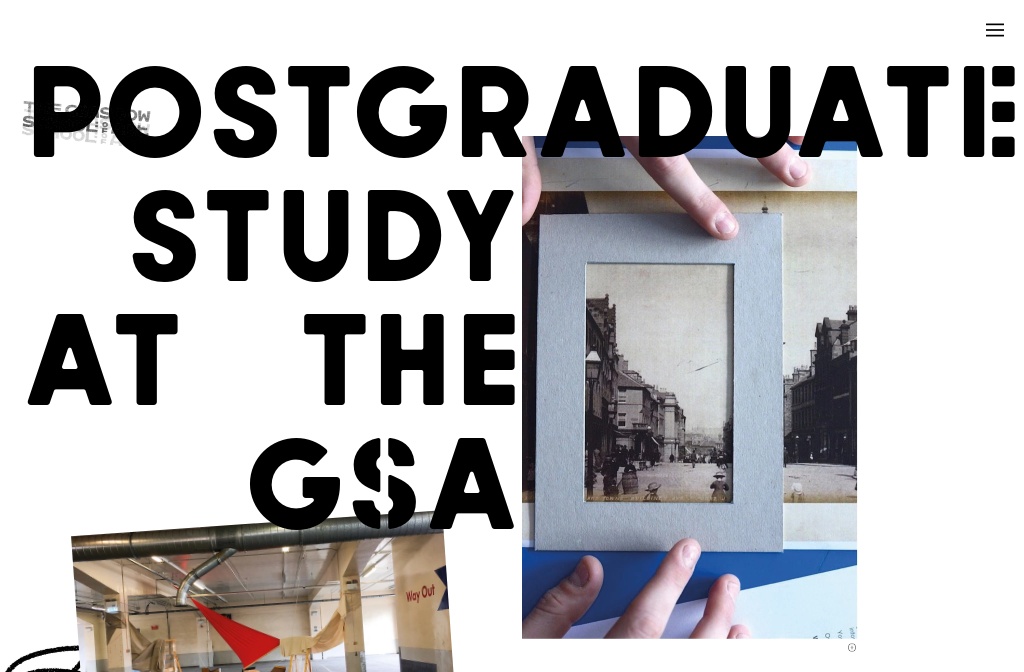 GSA WAY IN V8 — Postgraduate Study