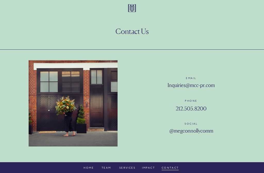 Meg Connolly — Contact