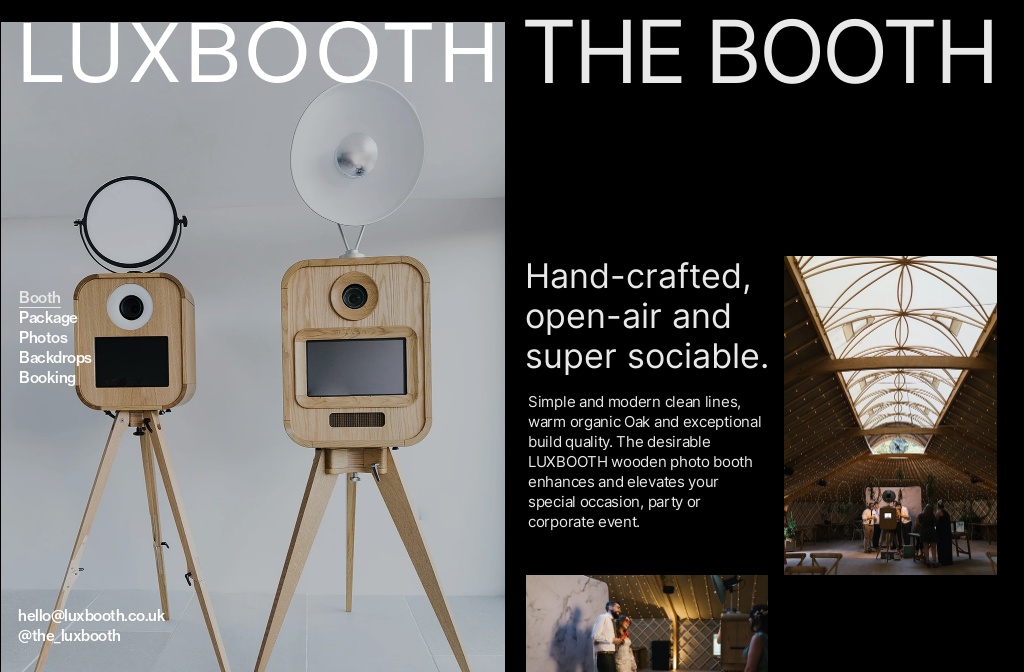 The LUXBOOTH — thebooth