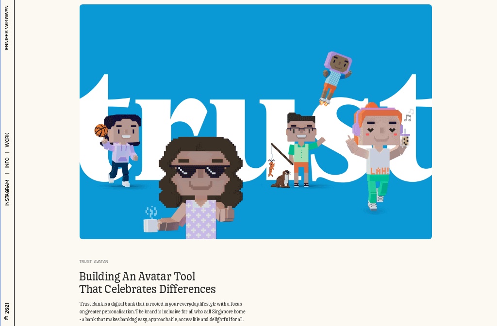 Jennifer's Portfolio — Trust Avatar