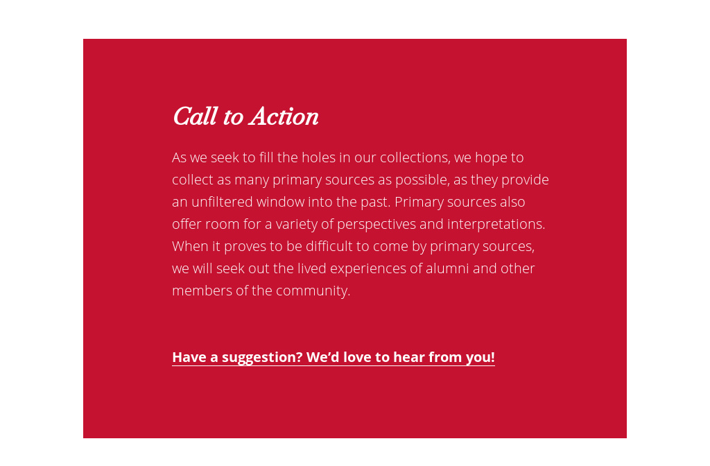 Call to Action #2