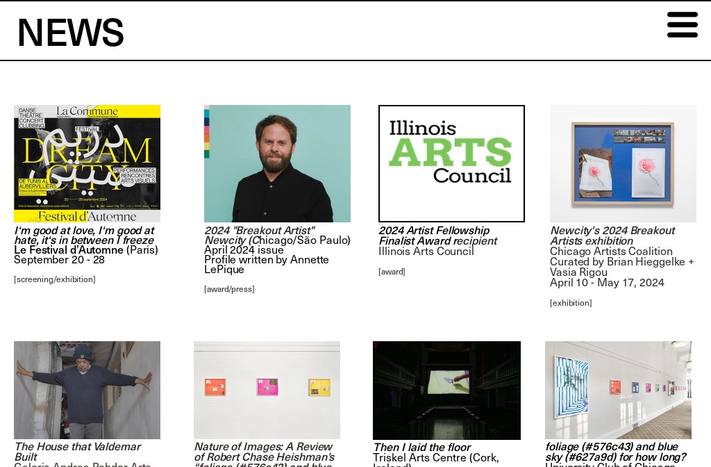 Robert Chase Heishman — RCH news