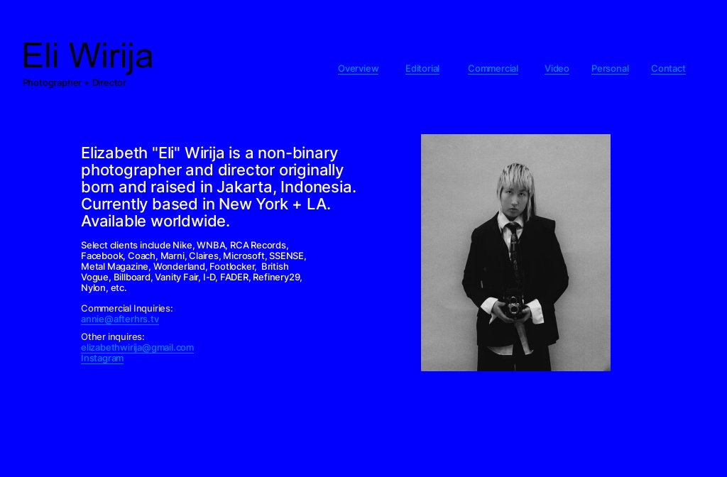 Elizabeth Wirija — ABOUT