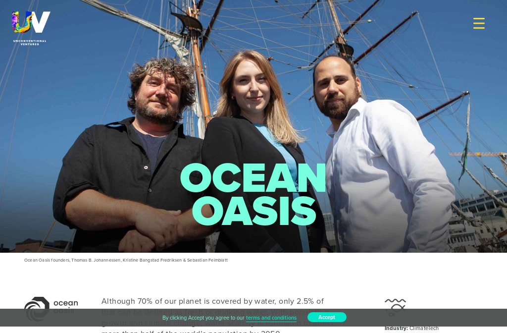 Ocean Oasis create the future of desalination to solve global fresh ...