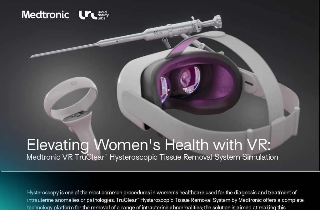 VR Training for Hysteroscopy Simulation_case study