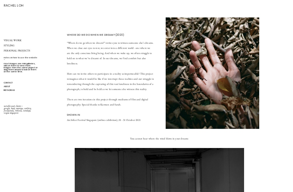 Rachel Loh — Art Practice