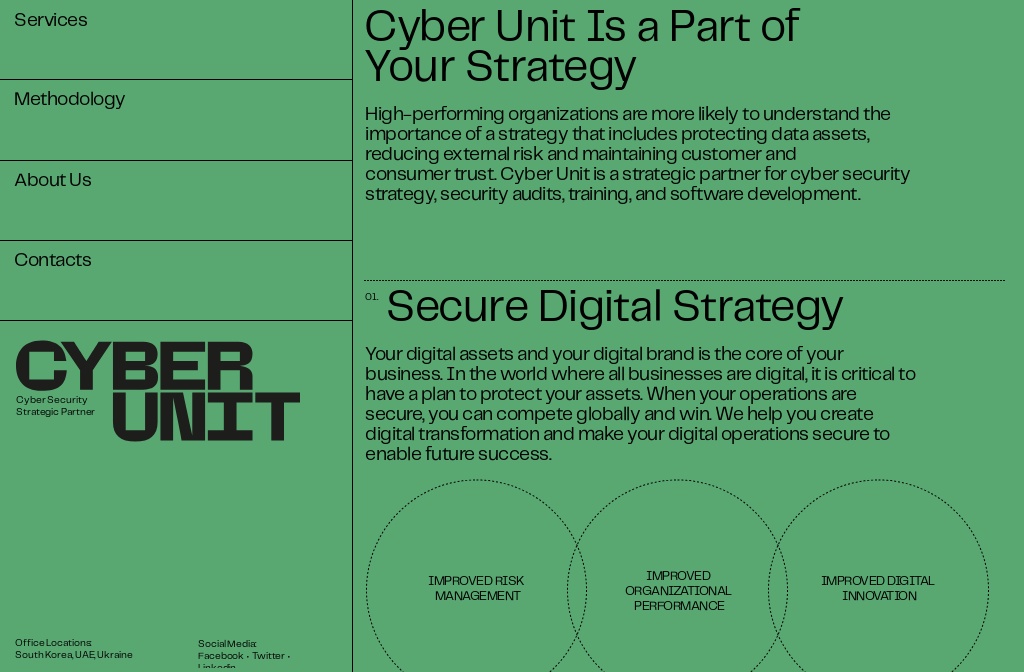 Cyber Unit Technologies — Services