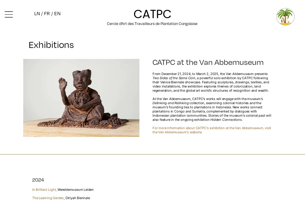 CATPC — Exhibitions