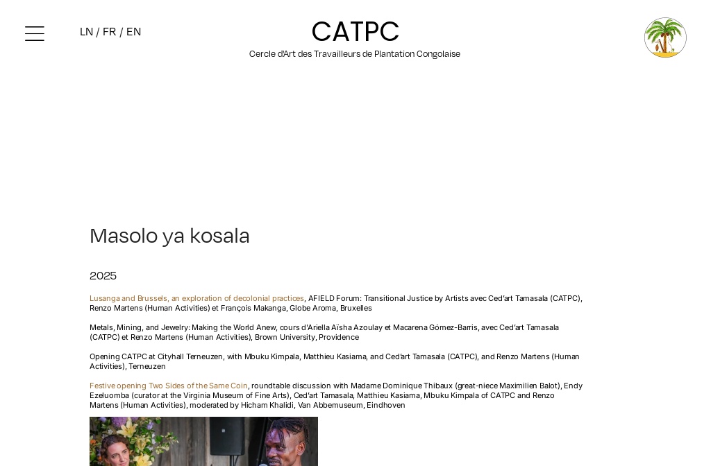 CATPC — Masolo ya kosala