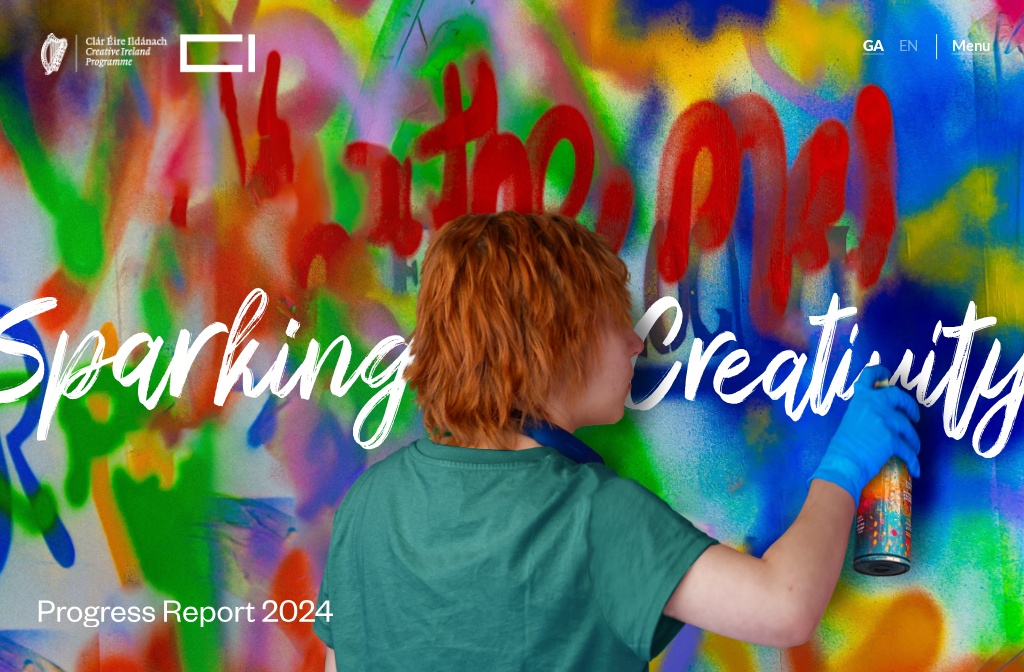 Creative Ireland Progress Report 2024 English
