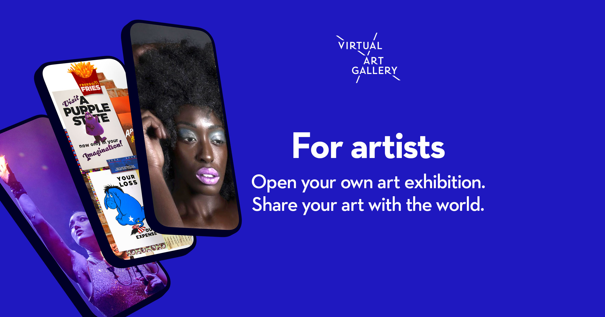 For artists | Virtual Art Gallery
