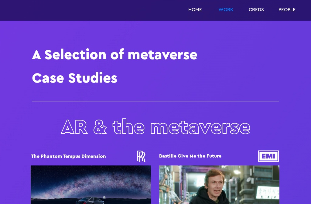 WPP Metaverse — Work