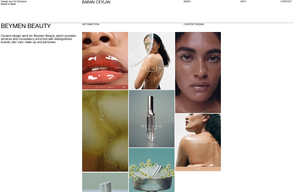 Baran Ceylan — Beymen Beauty