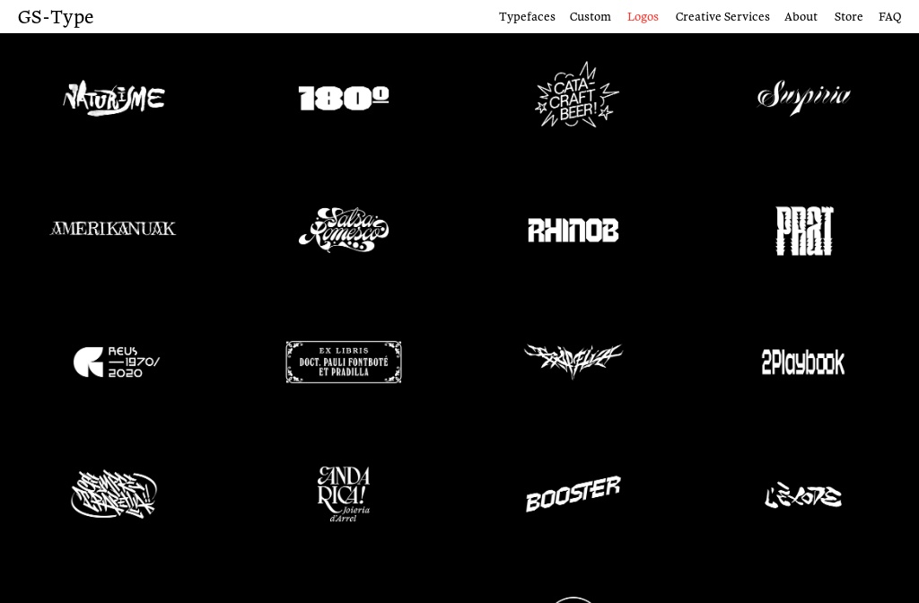GS-Type | Contemporary Type Foundry from Barcelona – Custom & Retail Fonts