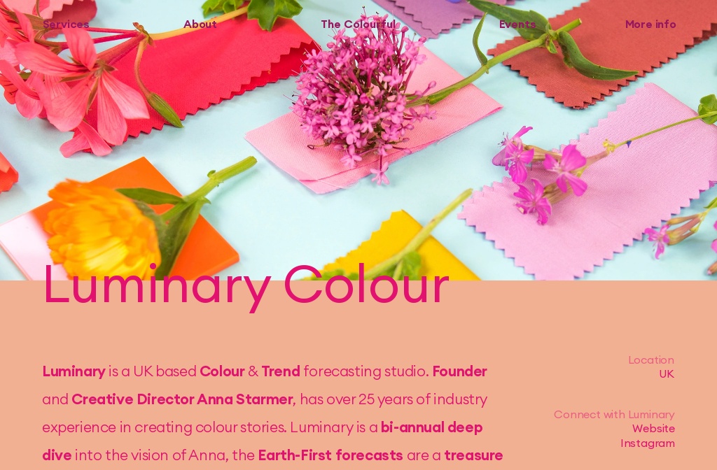 The Colourful — Luminary Colour