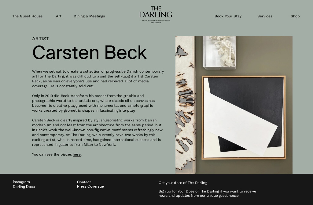 The Darling — Artist: Carsten Beck