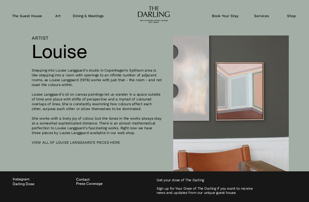 The Darling — Artist: Louise Langgaard