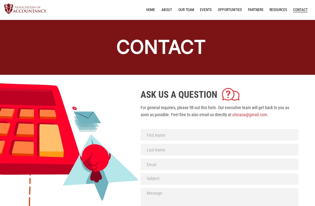 Association of Accountancy — Contact