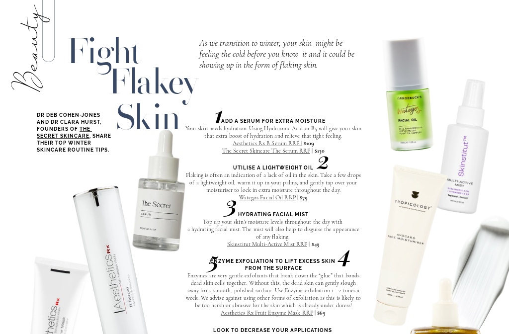 Spa & Wellness 04 — Fight Flakey Skin