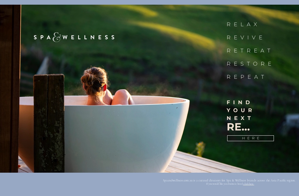 Spa & Wellness 04 — Spa & Wellness Ad