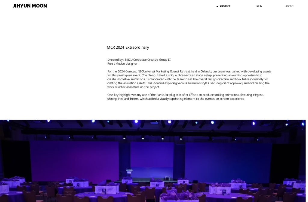 Jihyun Moon — MCR2024