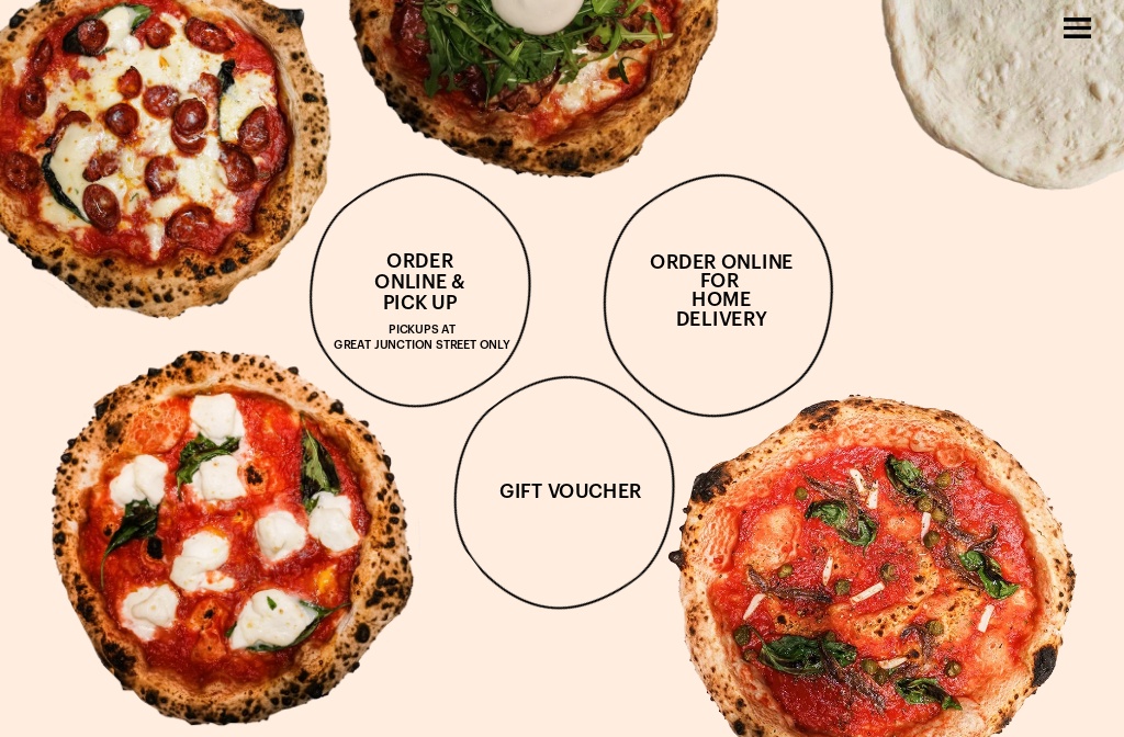 Razzo Pizza Napoletana — order