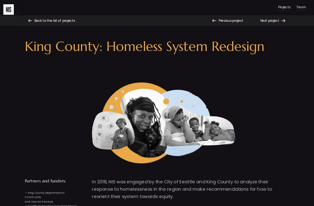 National Innovation Service — King County: Homeless System Redesign