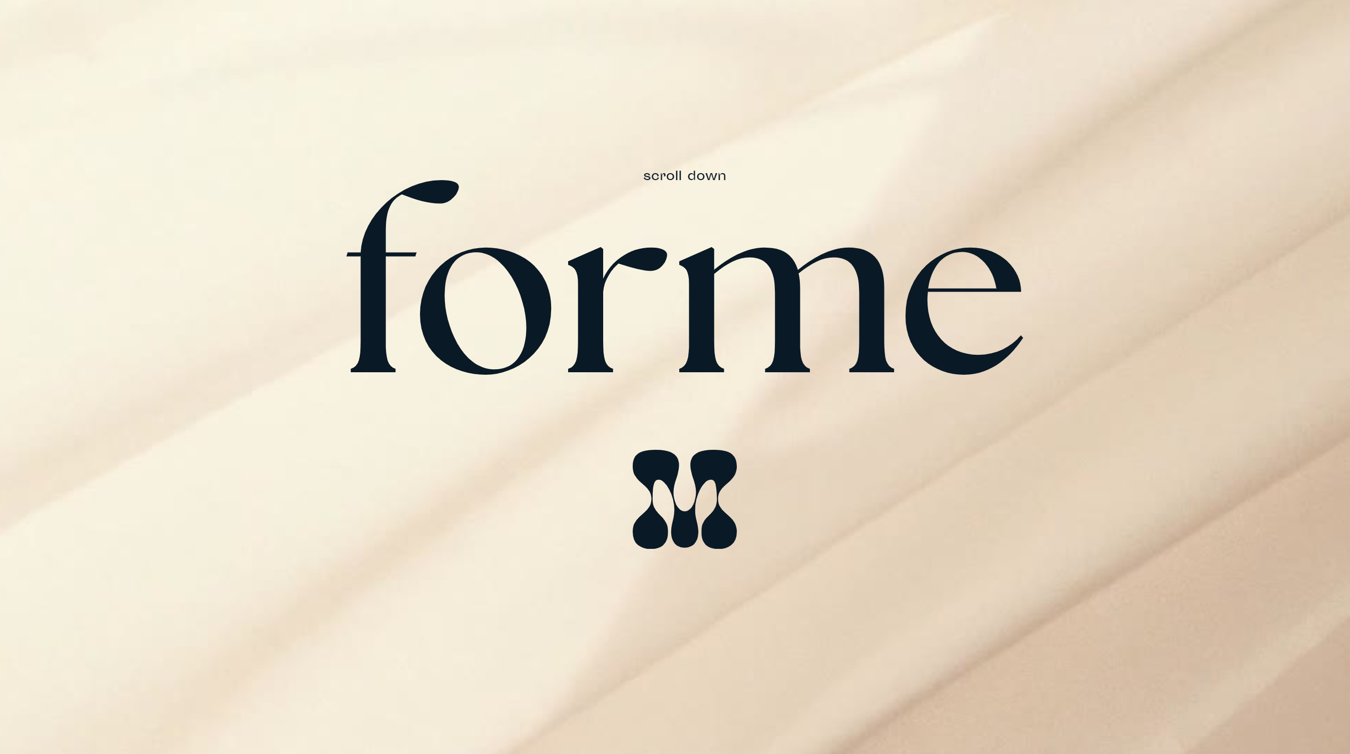forme — table chrome