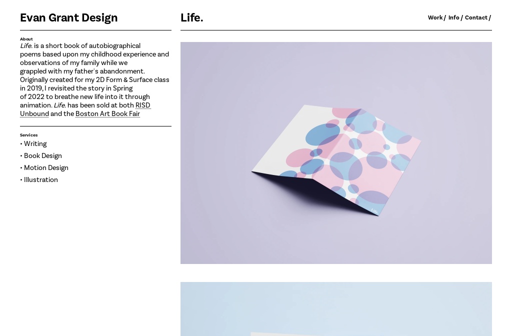 Evan Grant Design — Life.
