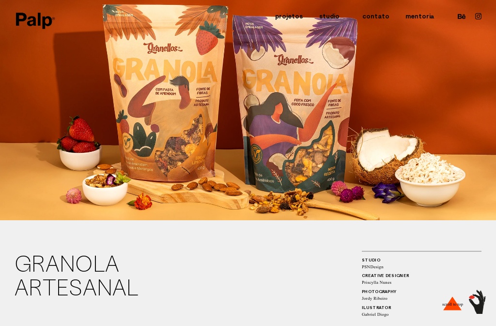 Palp Studio® - Marcas e Embalagens - PSNDesign — Granellos