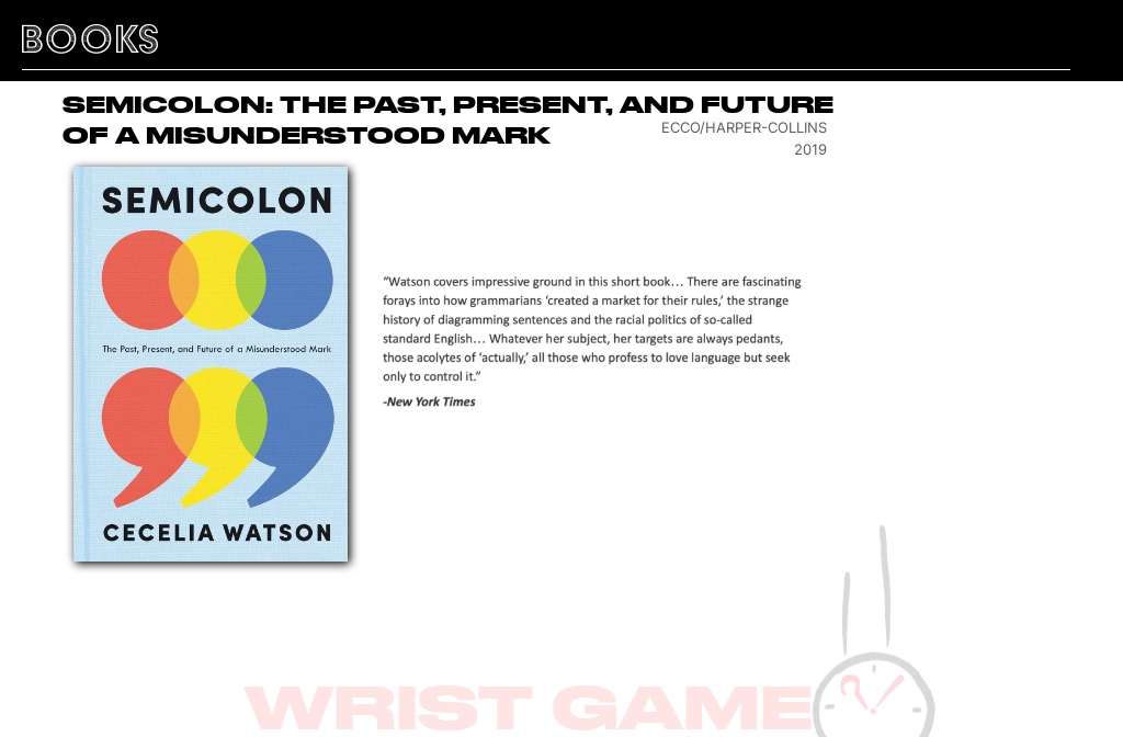 Cecelia Watson — BOOKS