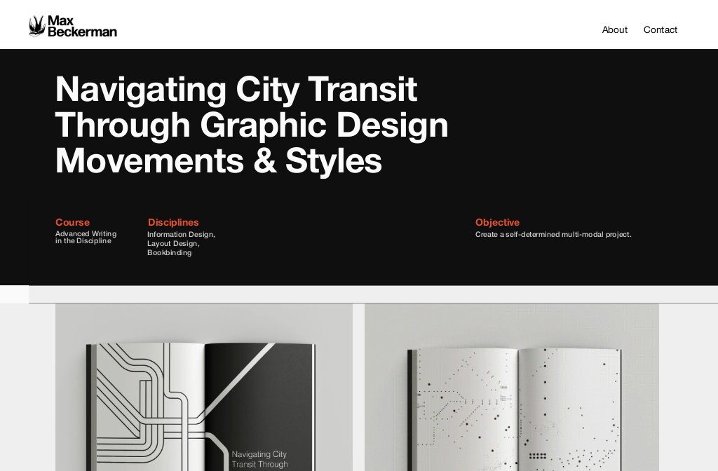 Navigating City Transit – Max Beckerman