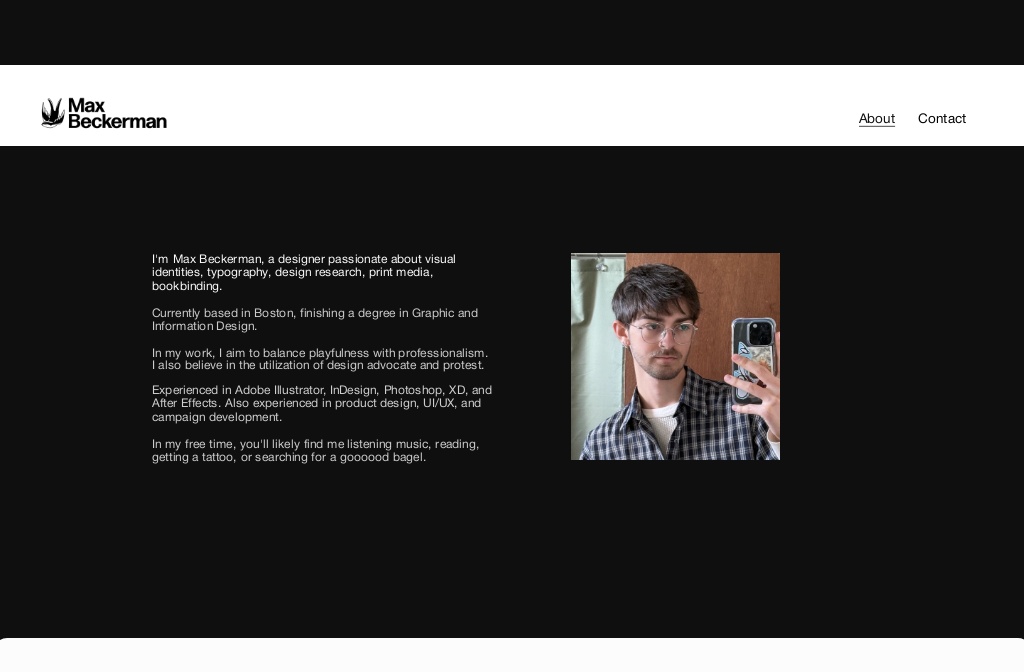 About – Max Beckerman