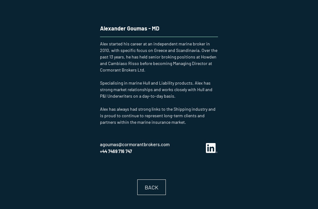 Cormorant Brokers Ltd — Page 4