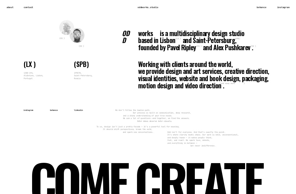 oddworks.studio — about