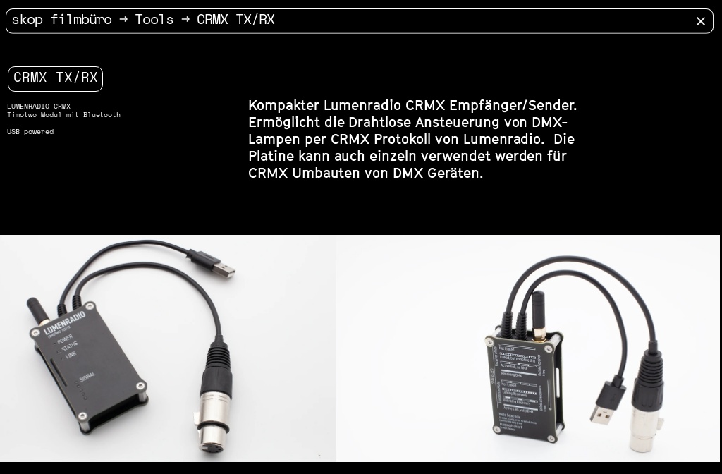 skop projekte — Tools - CRMX