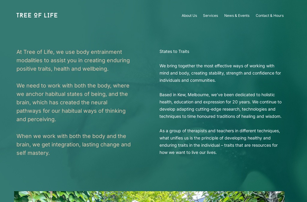 Tree of Life Integral Centre