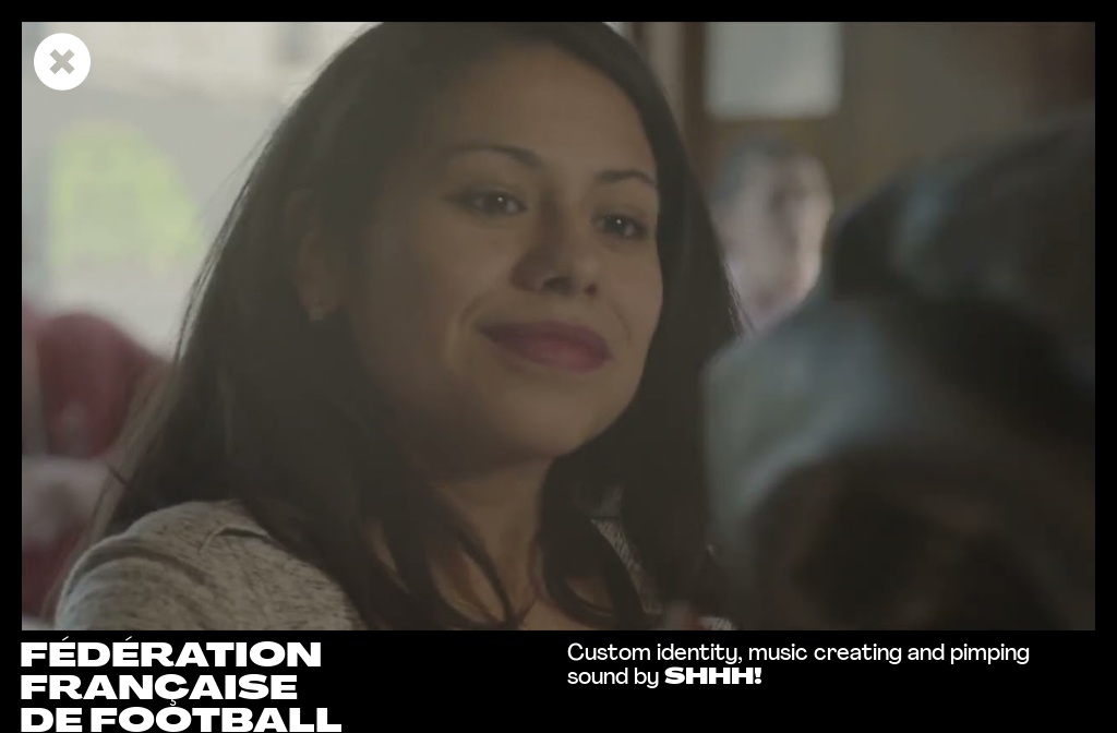 Shhh! — Fédération française de football - Publicité