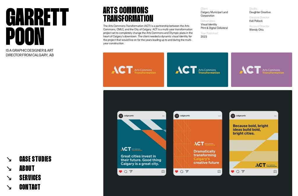 Garrett Poon — ACT