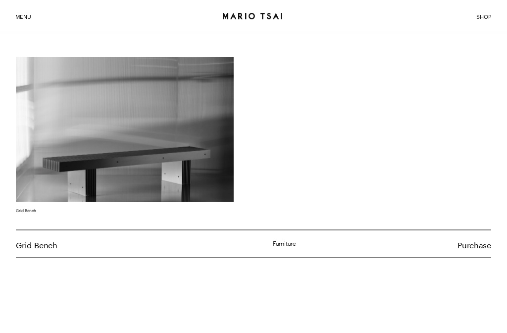 MARIO TSAI — Grid Bench