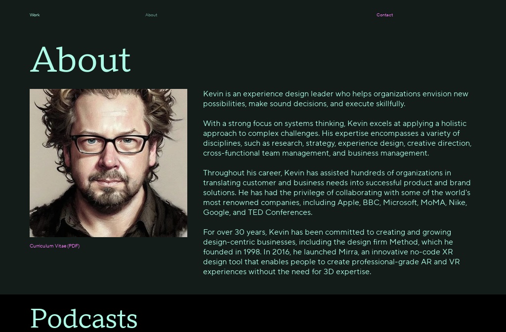 Kevin Farnham — About