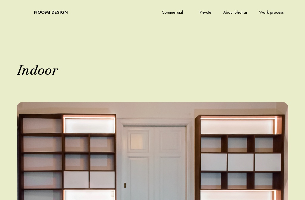 Noomi Design — private indoor
