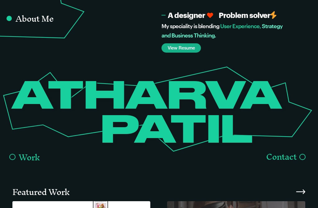 Atharva's Portfolio