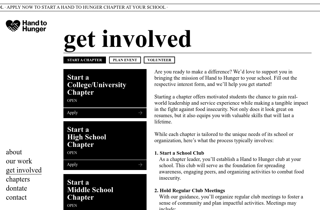 Get Involved
