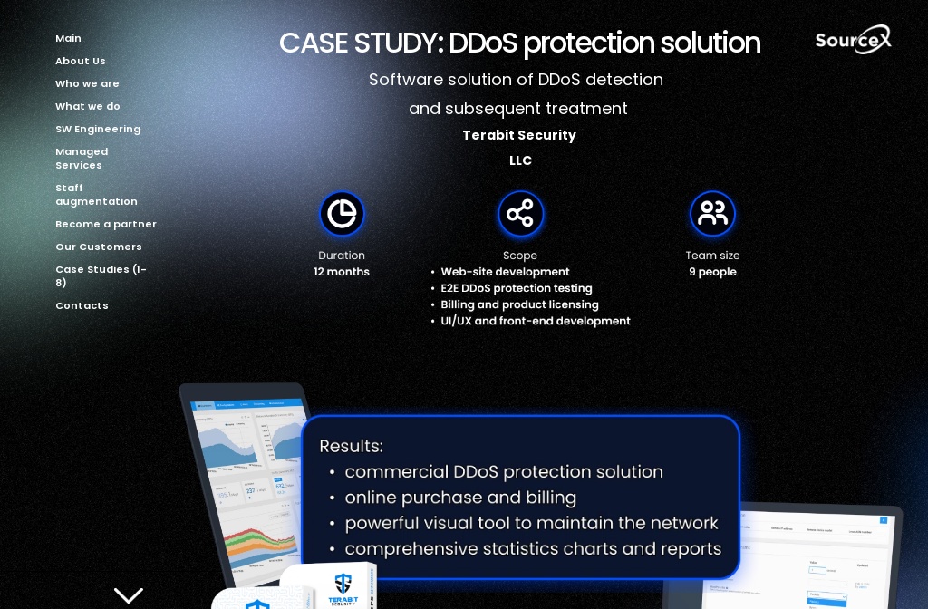 SourceX profile — case study