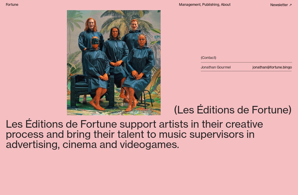 FORTUNE MANAGEMENT & PUBLISHING — Publishing