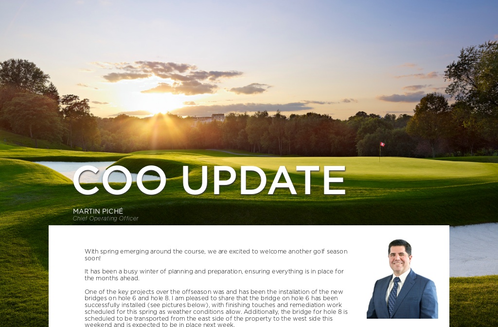 The 19th - March 14 2025 — COO Update