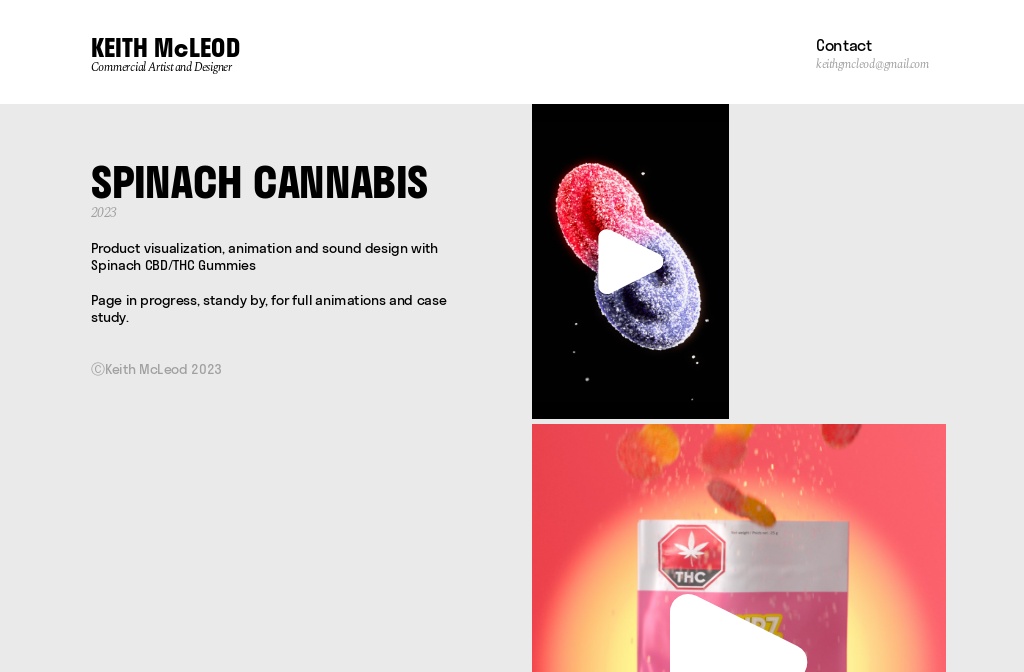 Keith Mcleod Selected Works — Spinach