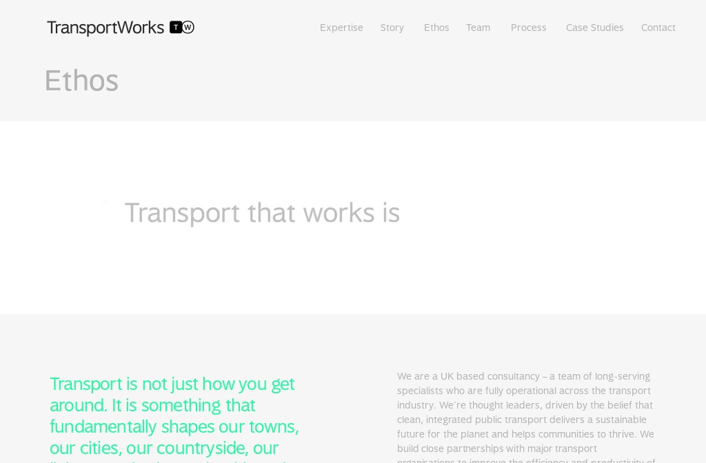 TransportWorks — Ethos