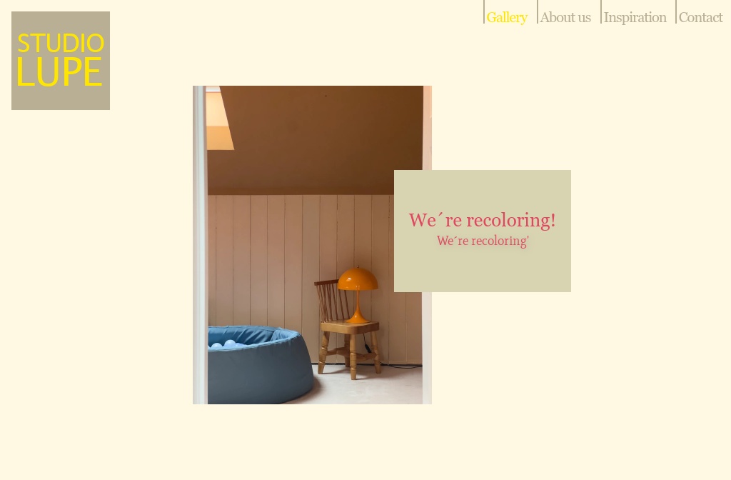 Re-coloring Studio Lupe